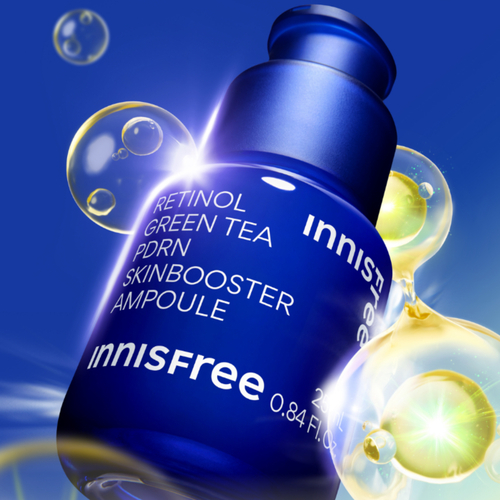 Buy Innisfree Retinol Green Tea PDRN Skin Booster Ampoule in Singapore ...