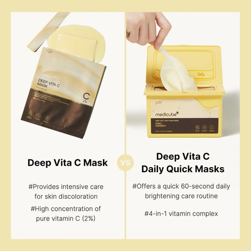 Buy Medicube Deep Vita C Daily Quick Mask in Singapore | HushSG