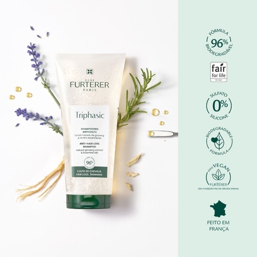 Buy Rene Furterer Triphasic Anti-Hair Loss Shampoo in Singapore | HushSG